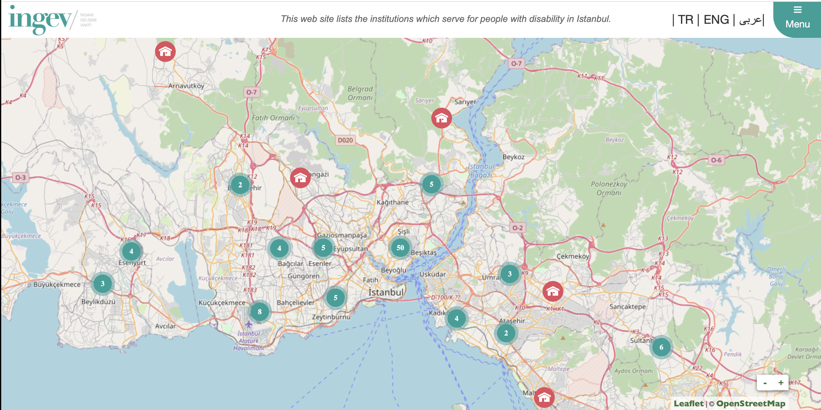 A Solidarity Map for Persons with Disabilities: abledturkey.com | STGM