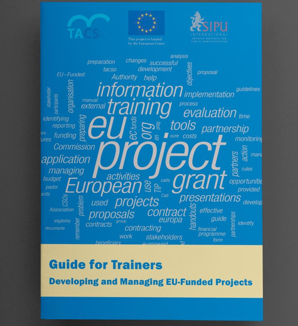Guide for Trainers Developing and Managing EU-Funded Projects | STGM